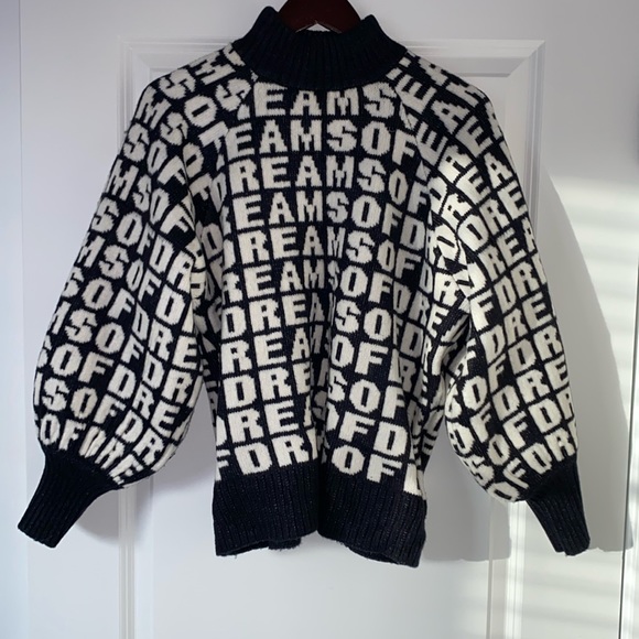 H&M | Sweaters | Hm Letter Sweater | Poshmark
